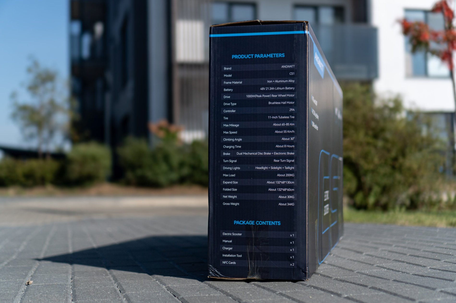 ANGWATT CS1 electric scooter for €560 — Niuxtech