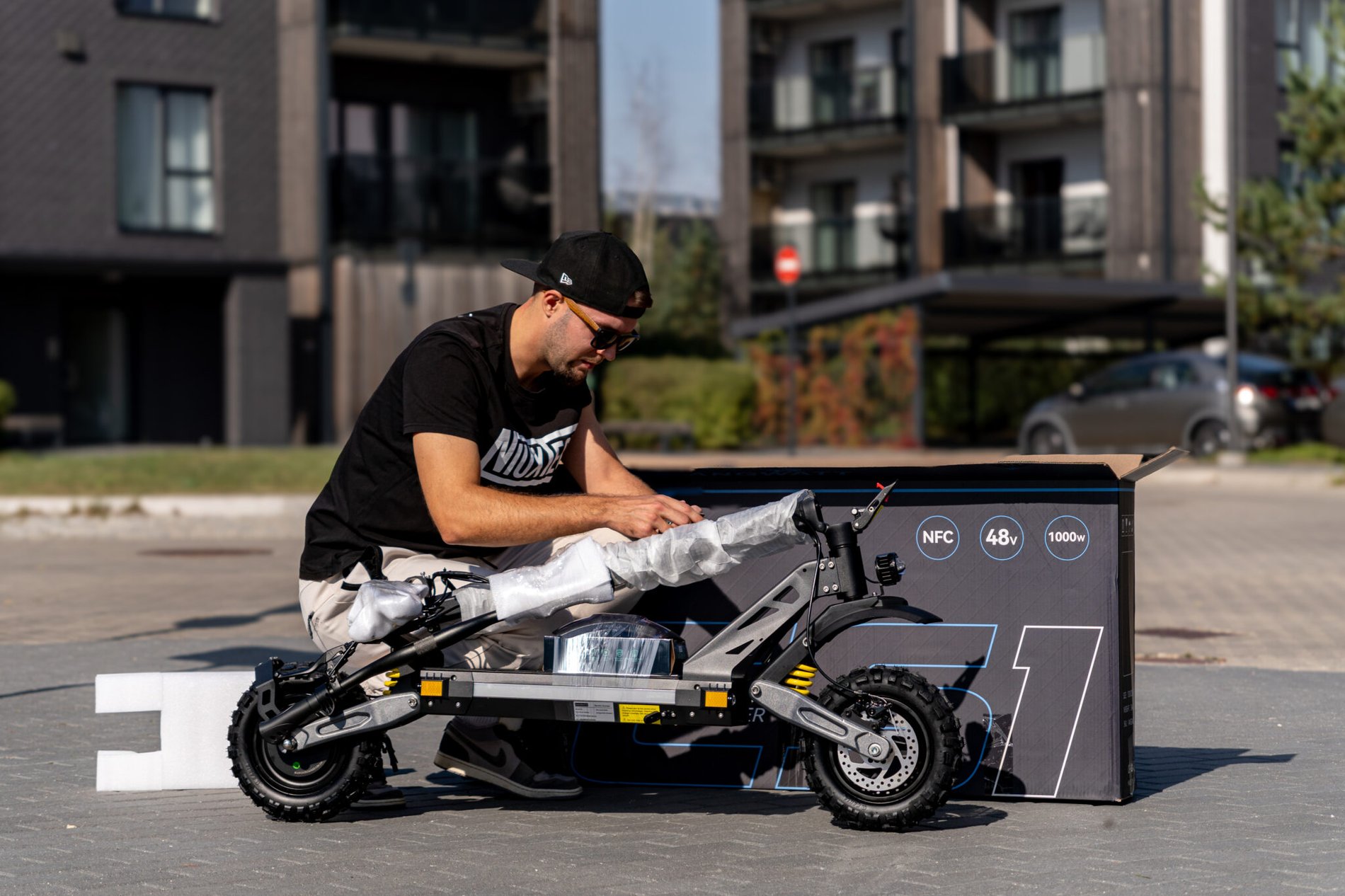 ANGWATT CS1 electric scooter for €560 — Niuxtech