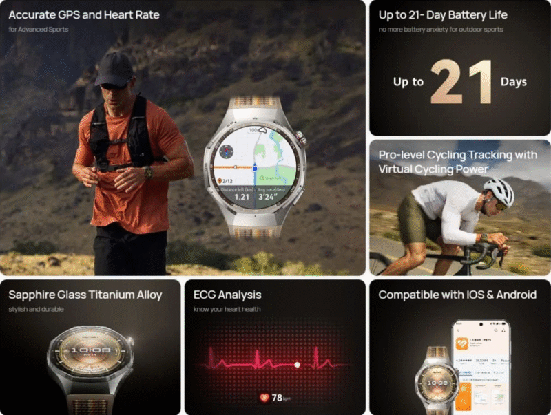 Huawei Watch GT6 Pro smartwatch — Niuxtech