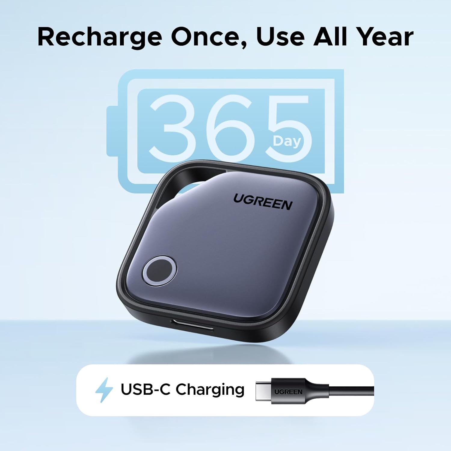 UGREEN FineTrack Duo Finder - iOS/Android, USB-C - Niuxtech