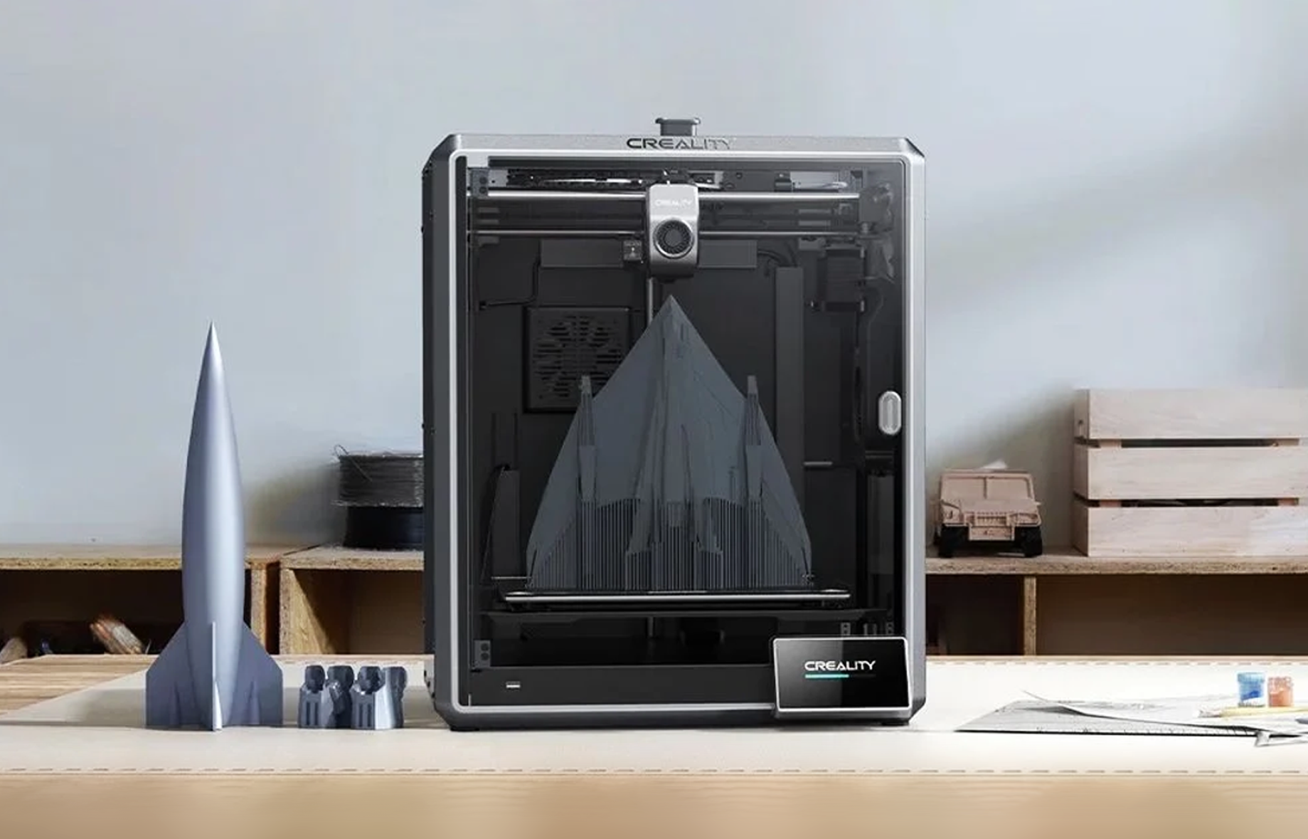 3D spausdintuvas Creality K1 MAX — Niuxtech