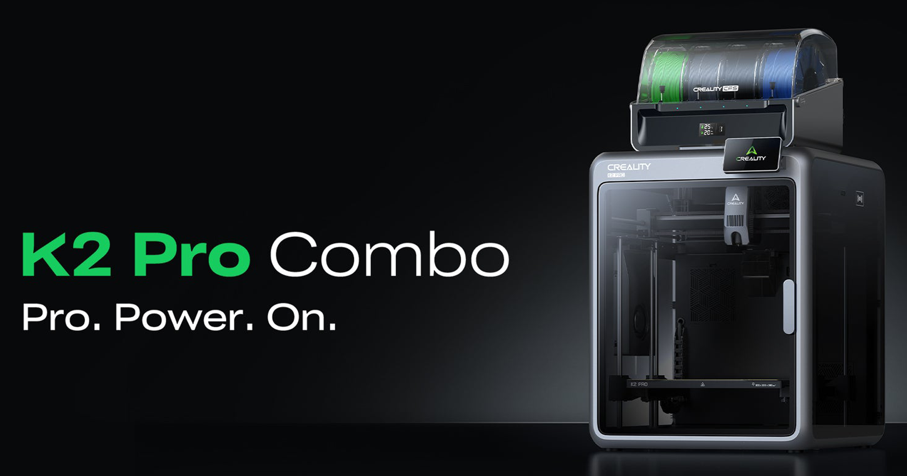 Creality K2 Pro | Išmanus 3D spausdinimas — Niuxtech